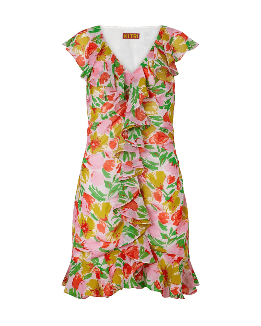 EDEN CHIFFON MINI DRESS – FEBE Clothing