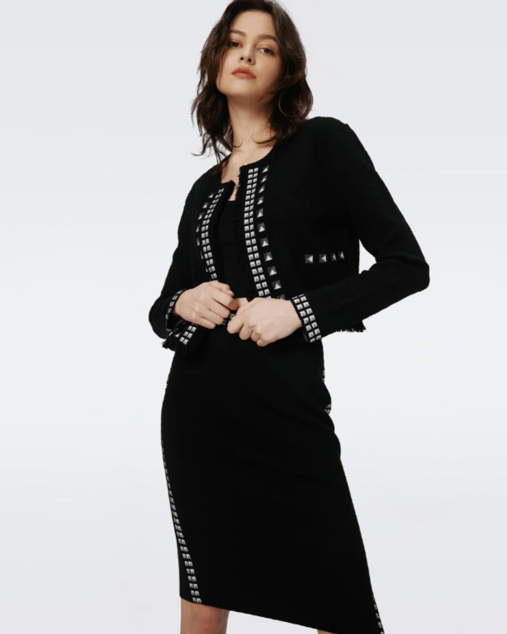 DVF BROGAN CARDIGAN – FEBE Clothing